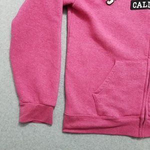 Teemax | Shirts | Teemax Hoodie Mens Large Pink Unisex Full Zip Pockets ...